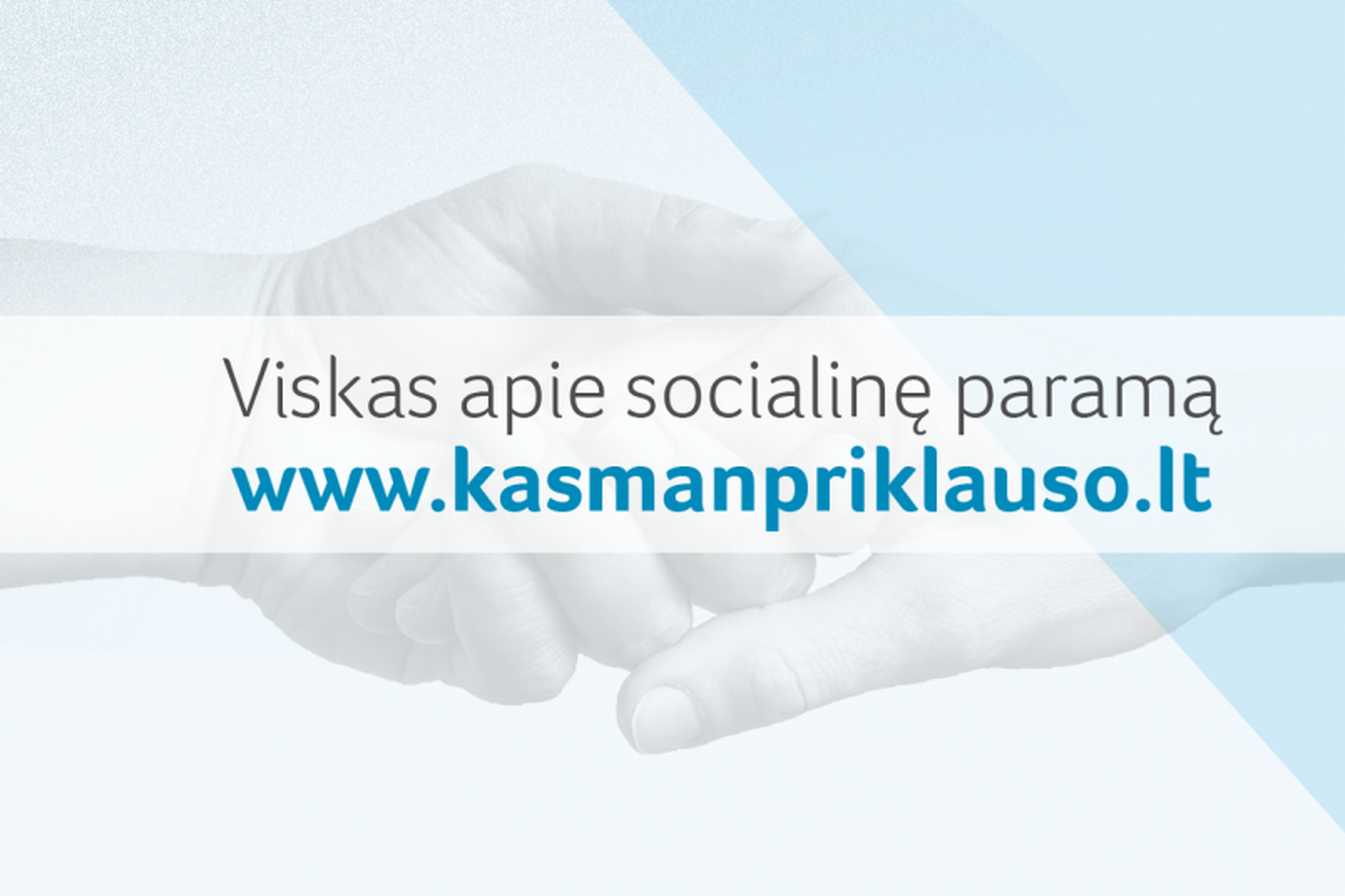Viskas vienoje vietoje apie išmokas ir socialines paslaugas skirtingais ...